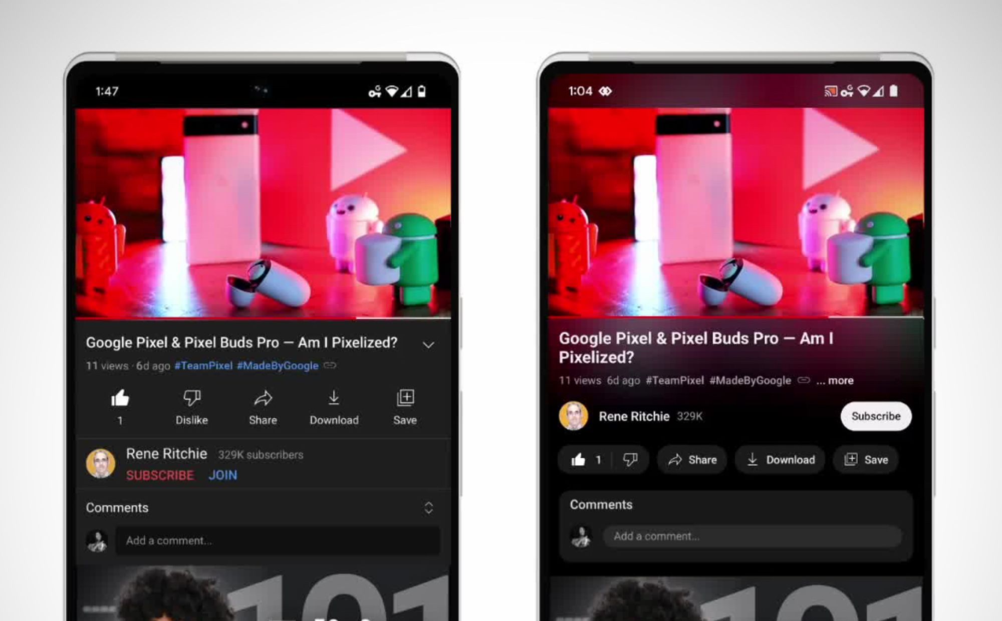 Youtube giới thiệu Ambient mode giúp xem video sinh động hơn | TechHunt